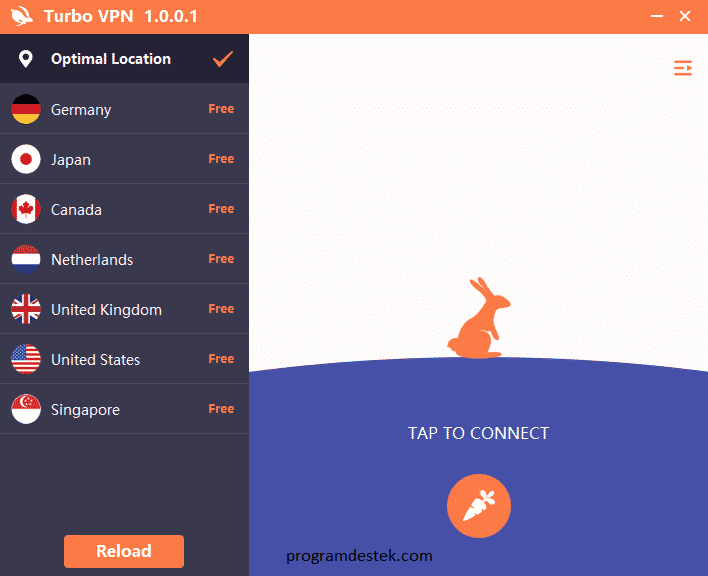 Turbo VPN MOD Apk - PROGRAM DESTEK